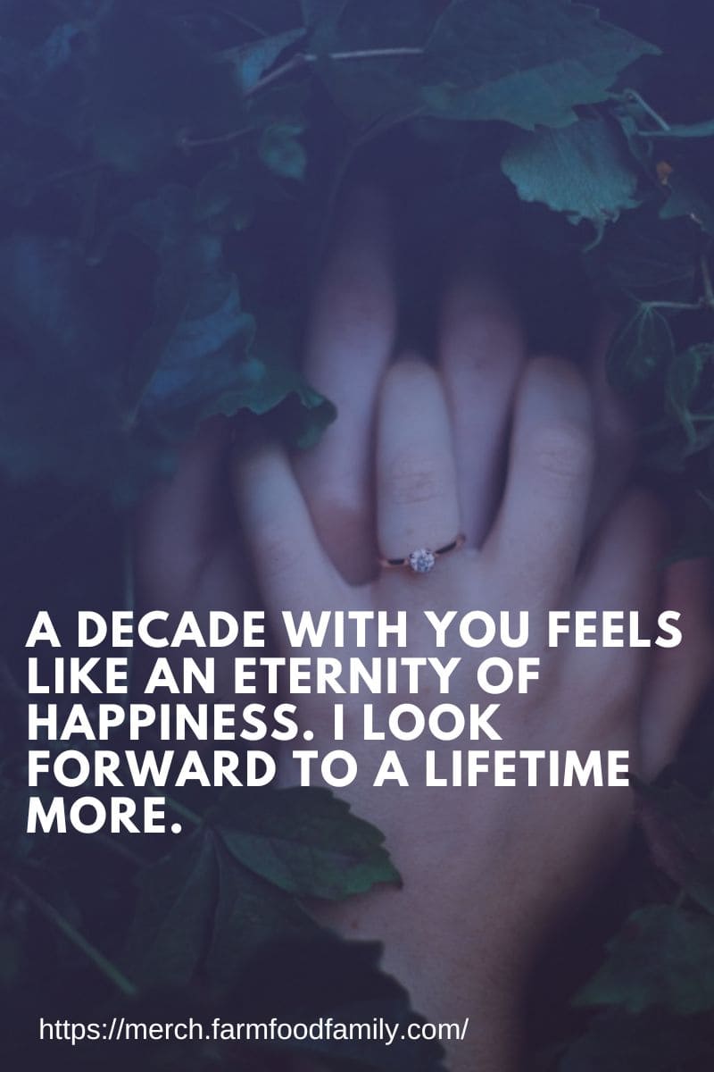 240+ Heartfelt 10 Year Anniversary Quotes for Cards (2024)