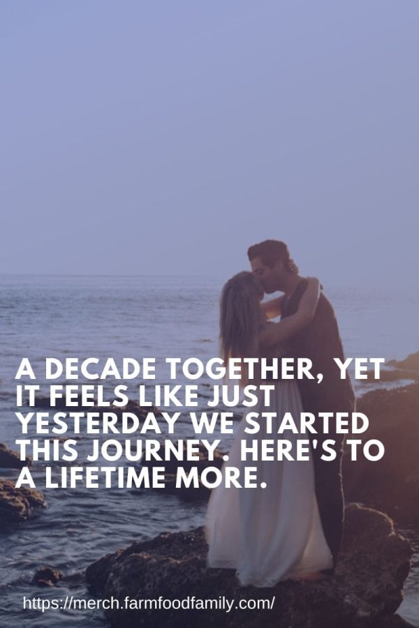 240+ Heartfelt 10 Year Anniversary Quotes for Cards (2024)