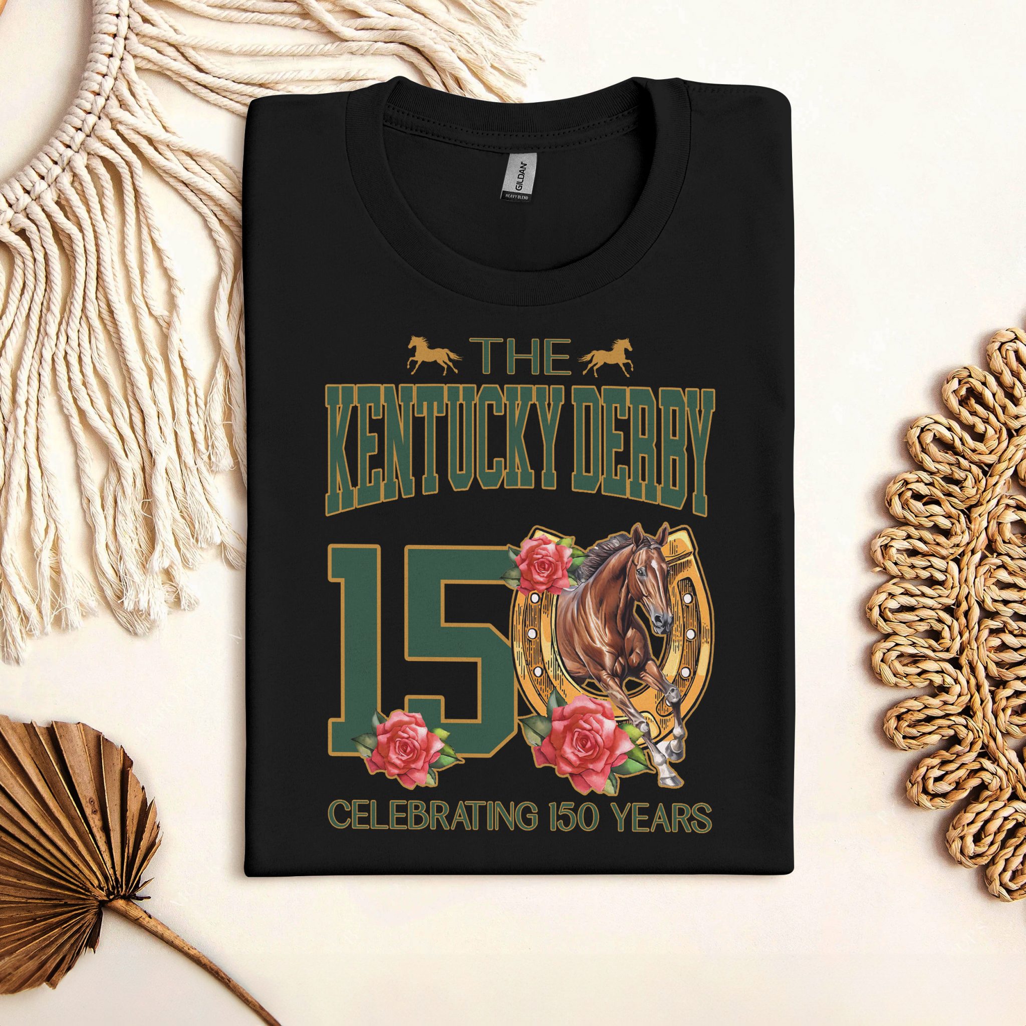 Vintage The Kentucky Derby 150 Shirt - Farm Food Family Merch
