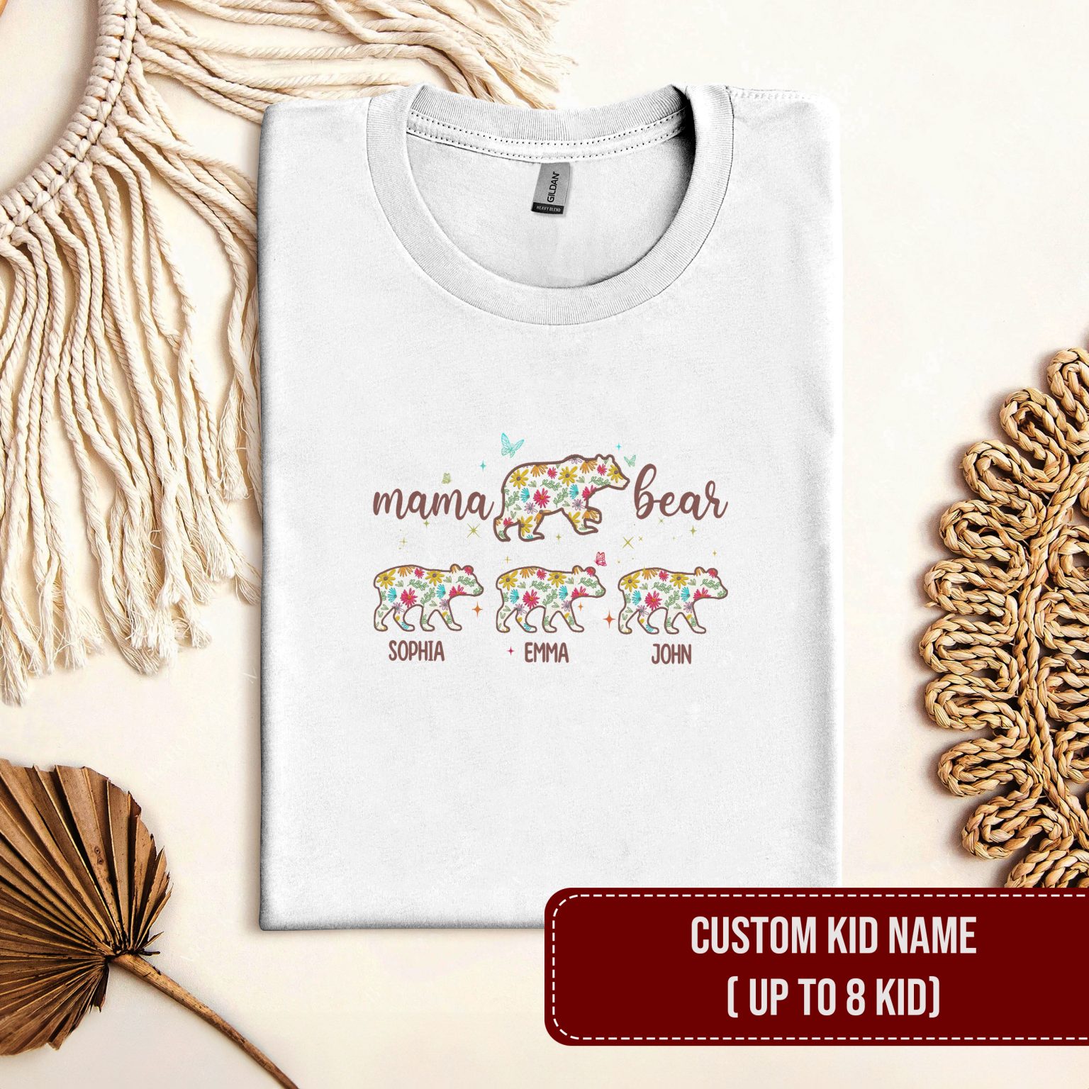 Custom Mama Bear Shirt - Farm Food Family Merch