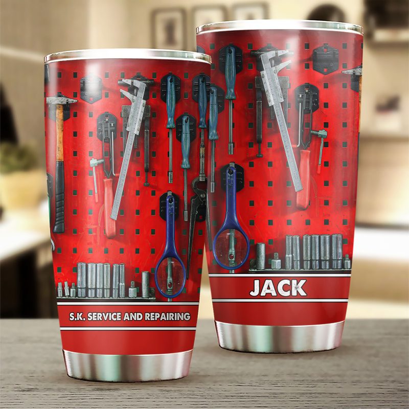 Mechanic Tools 20oz Tumbler - Farm Food Family Merch